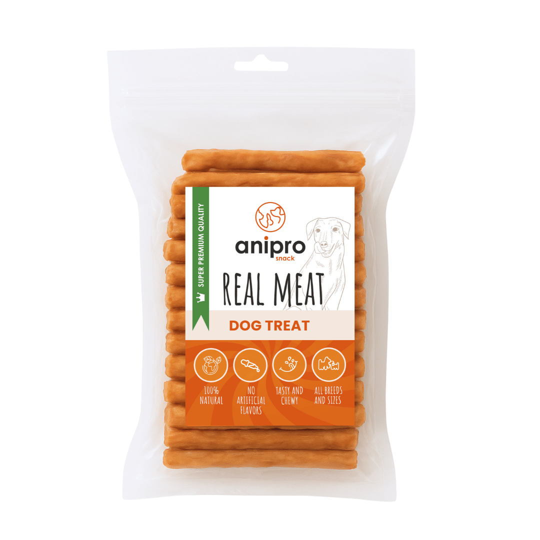 anipro - Протеинови лакомства за кучета - колагенови пръчици, 1 кг ...