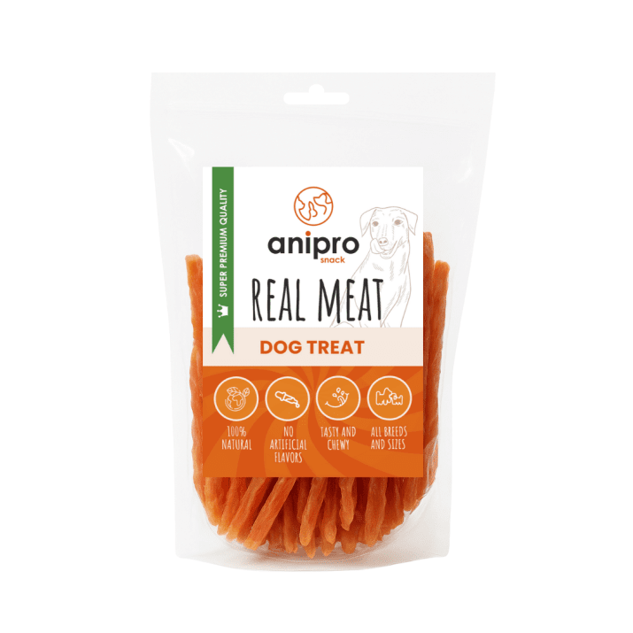 anipro - Натурални лакомства за кучета от всички породи - меки пилешки ...